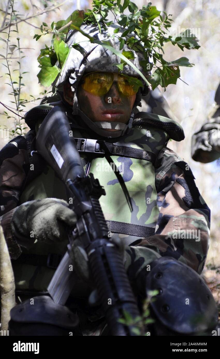 Field training exercise Stock Photo - Alamy