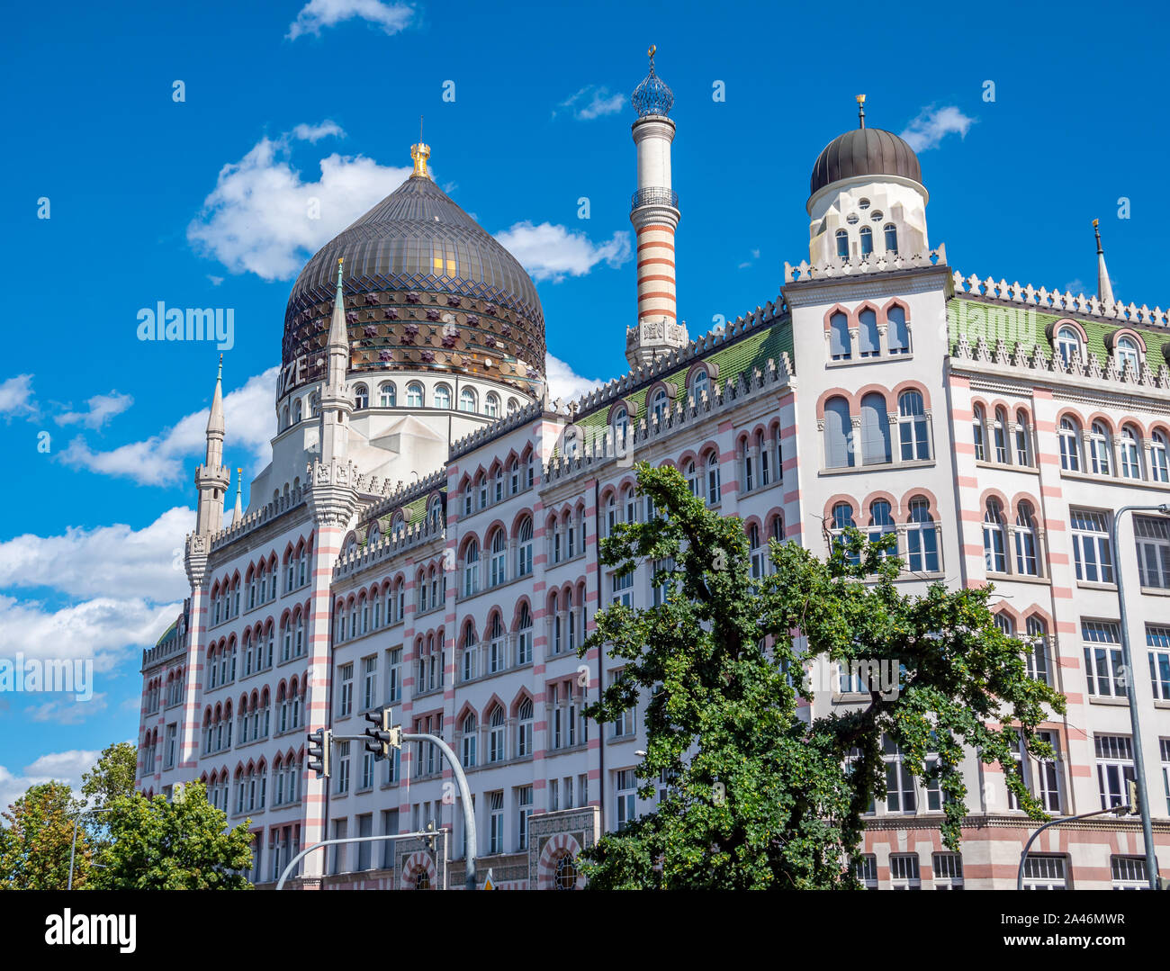 Tobacco mosque of the Yenidze in Dresden Stock Photo - Alamy