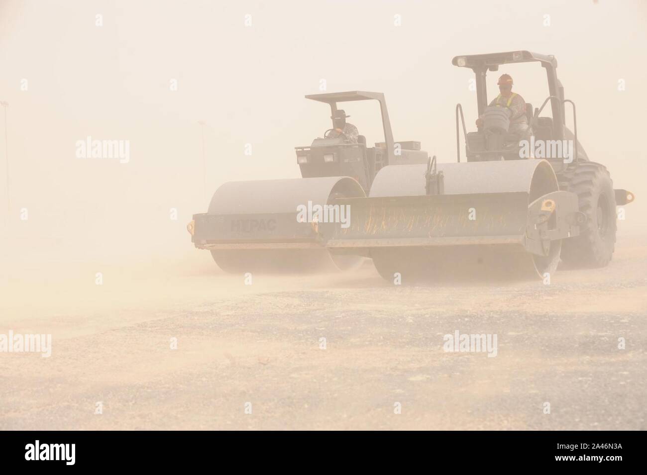 Flattening ground hi-res stock photography and images - Alamy