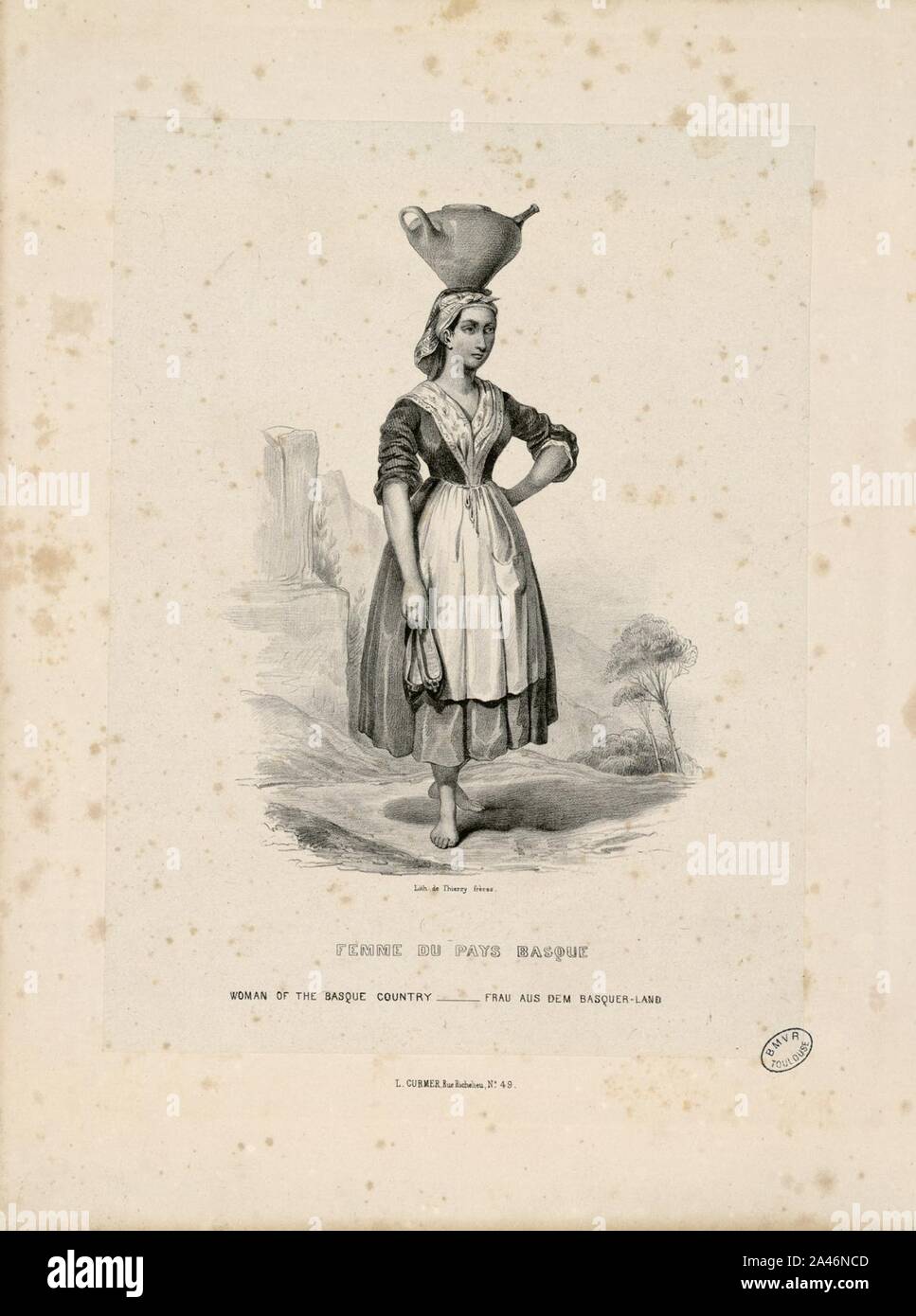 Femme du Pays basque - Woman of the Basque Country - Frau aus dem ...