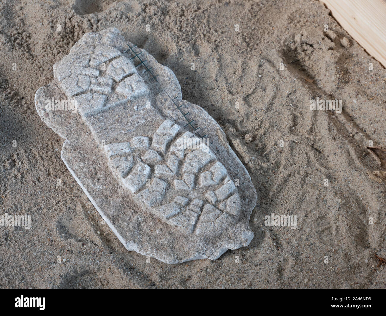 Crime scene evidence footprint hi-res stock photography and images - Alamy