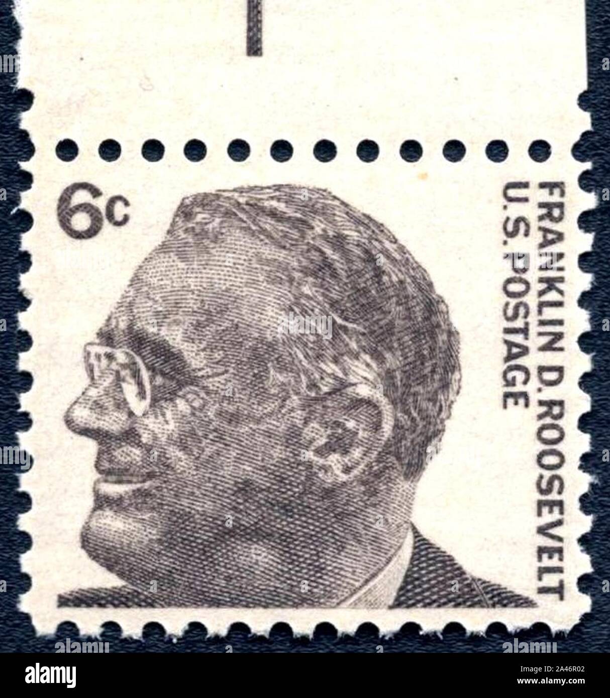 FDR2 1966 Issue-6c Stock Photo - Alamy