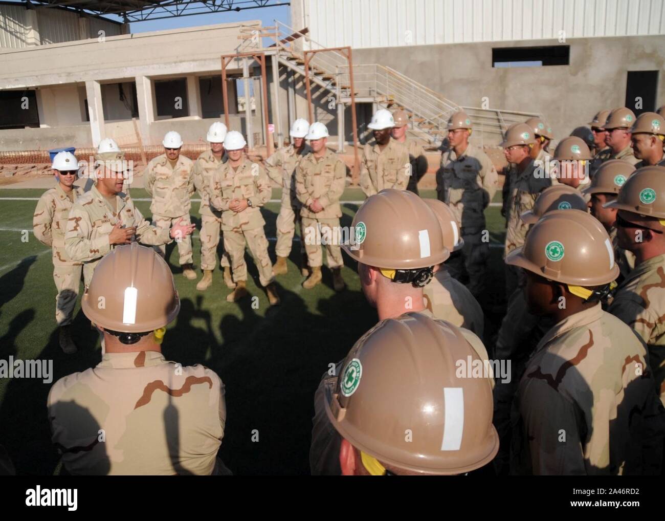 Fearless NMCB-74 Continues the Seabee Mission in Africa Stock Photo - Alamy
