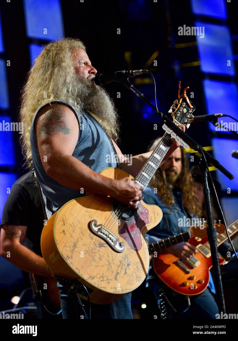 Jamey Johnson, a famous and talented American country singer and ...