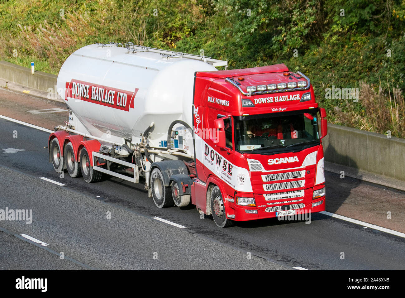 DOWSE Bulk Haulage Ltd; tanker delivery trucks, haulage, lorry ...