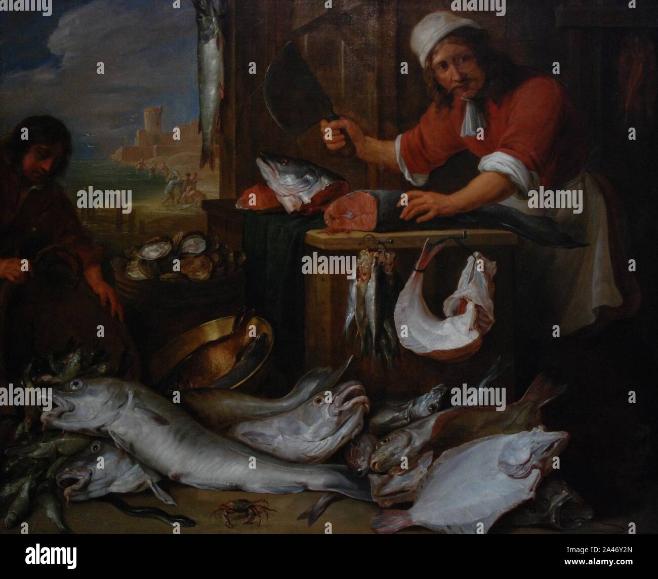 Vintage fishmonger hi-res stock photography and images - Alamy