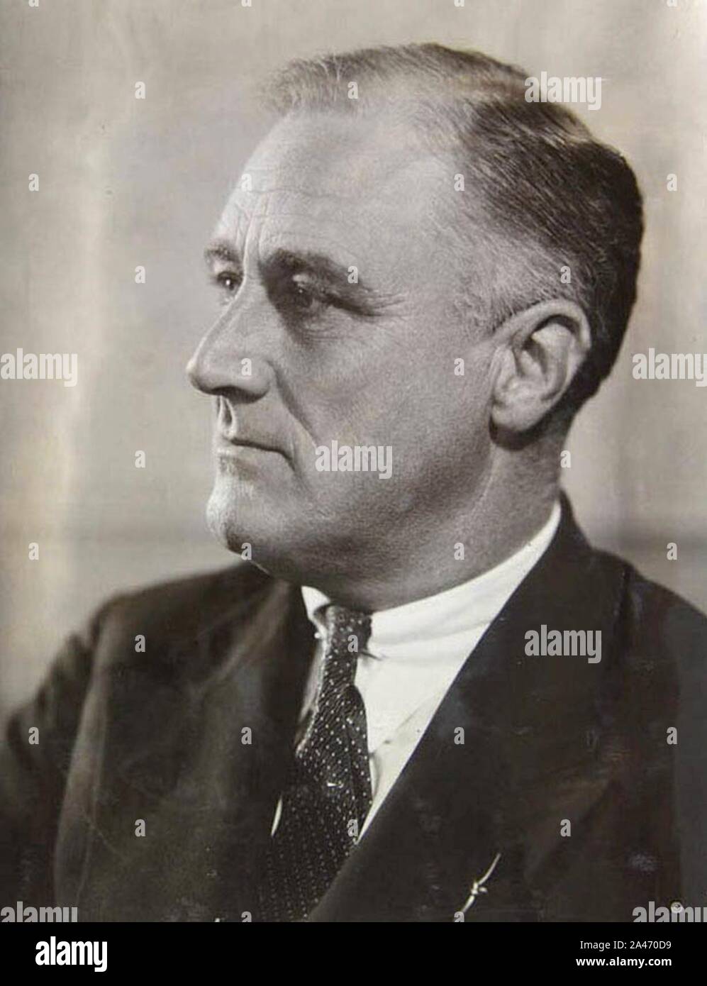 FDR portrait in 1932 60391 Stock Photo - Alamy