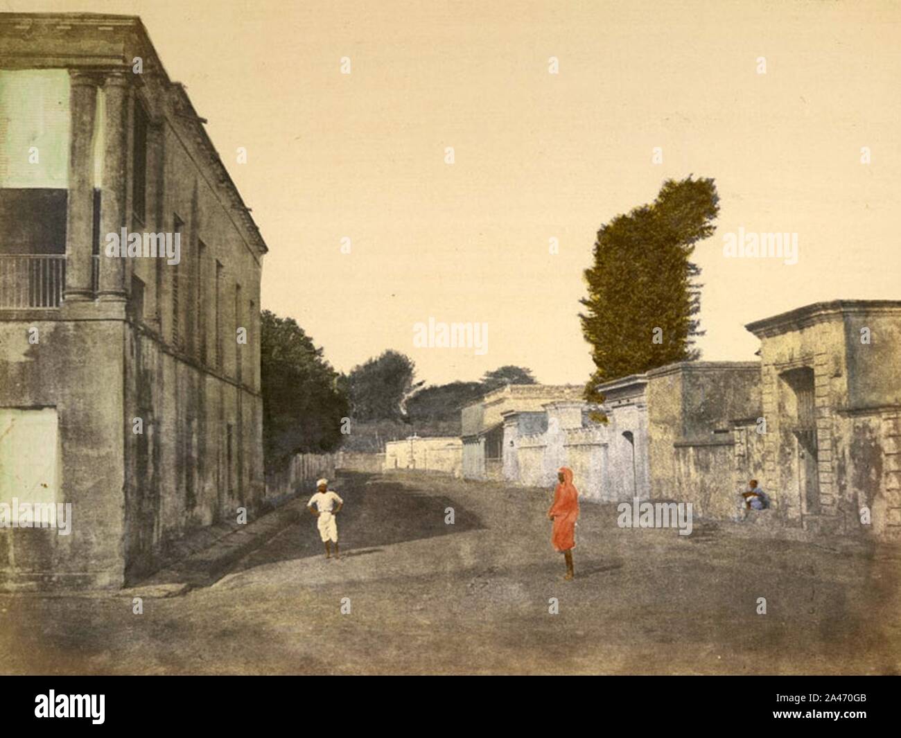 Fiebig Chandernagore street Stock Photo - Alamy