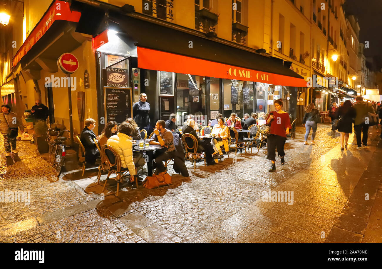 Gossip is famous traditional French caf located near Saint Jacques ...