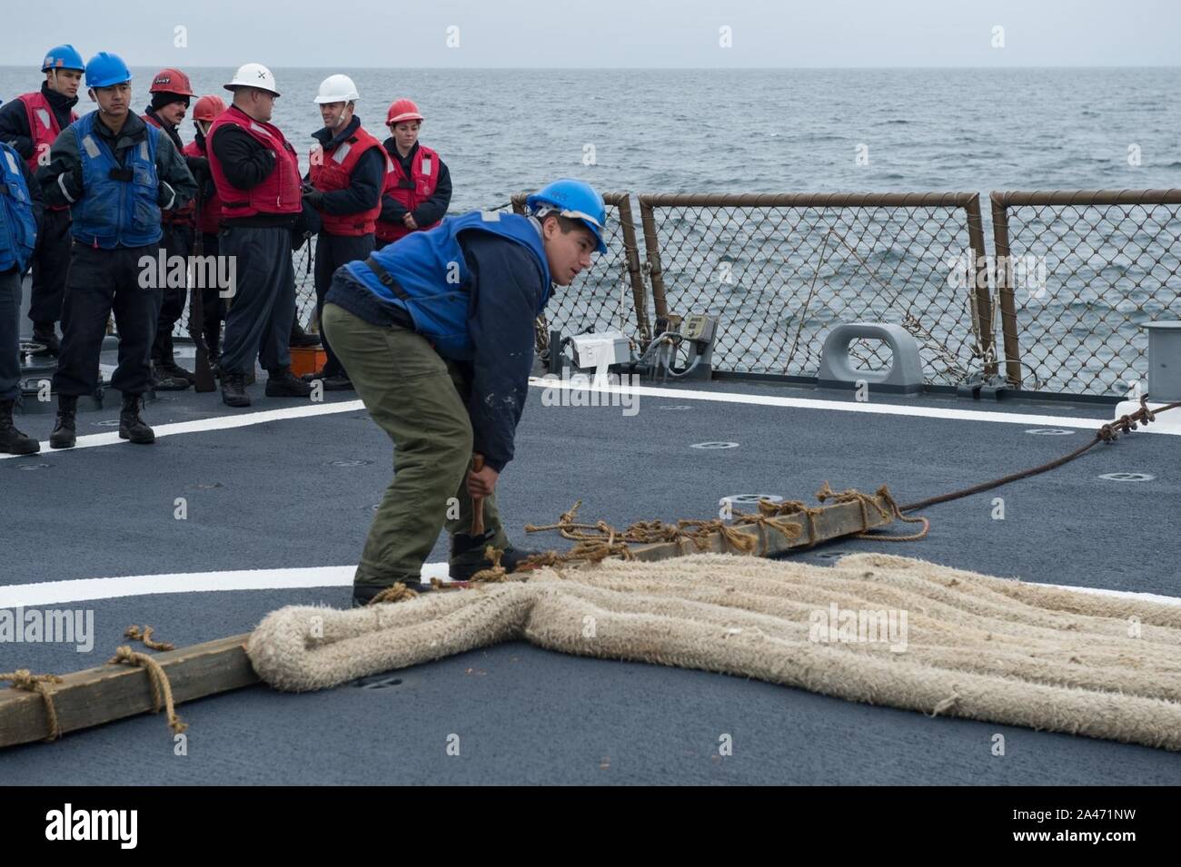 Flag Officer Sea Training-Joint Warrior 1 Stock Photo - Alamy