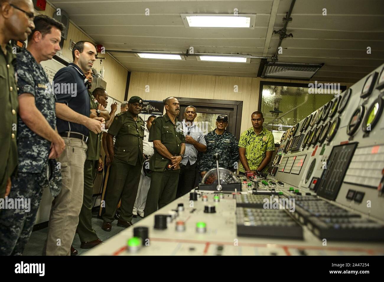 Fiji military tour USNS Mercy during Pacific Partnership 2015 1506 ...