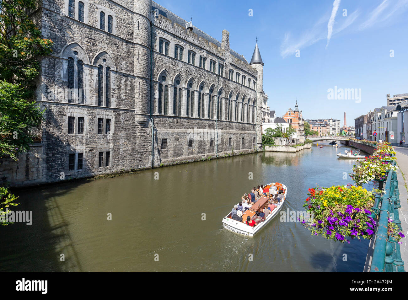 Geeraard the devil castle hi-res stock photography and images - Alamy