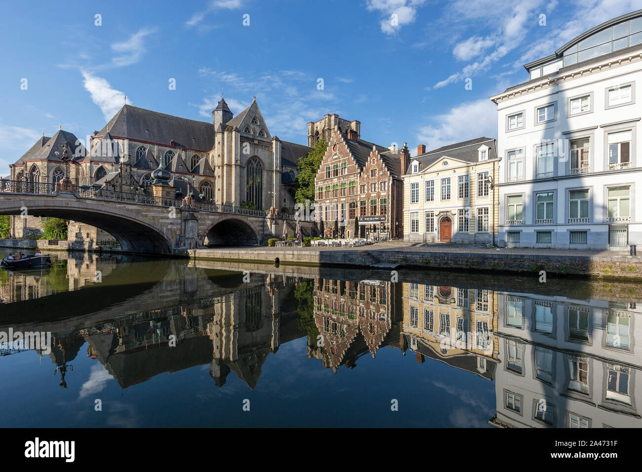 River lys church hi-res stock photography and images - Alamy