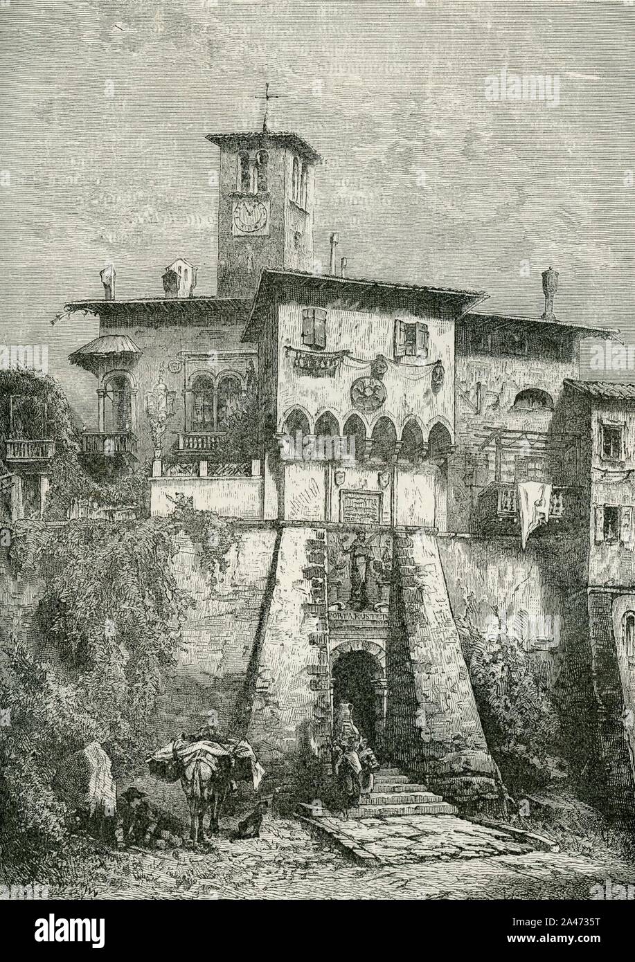 Porta pusterla hi-res stock photography and images - Alamy