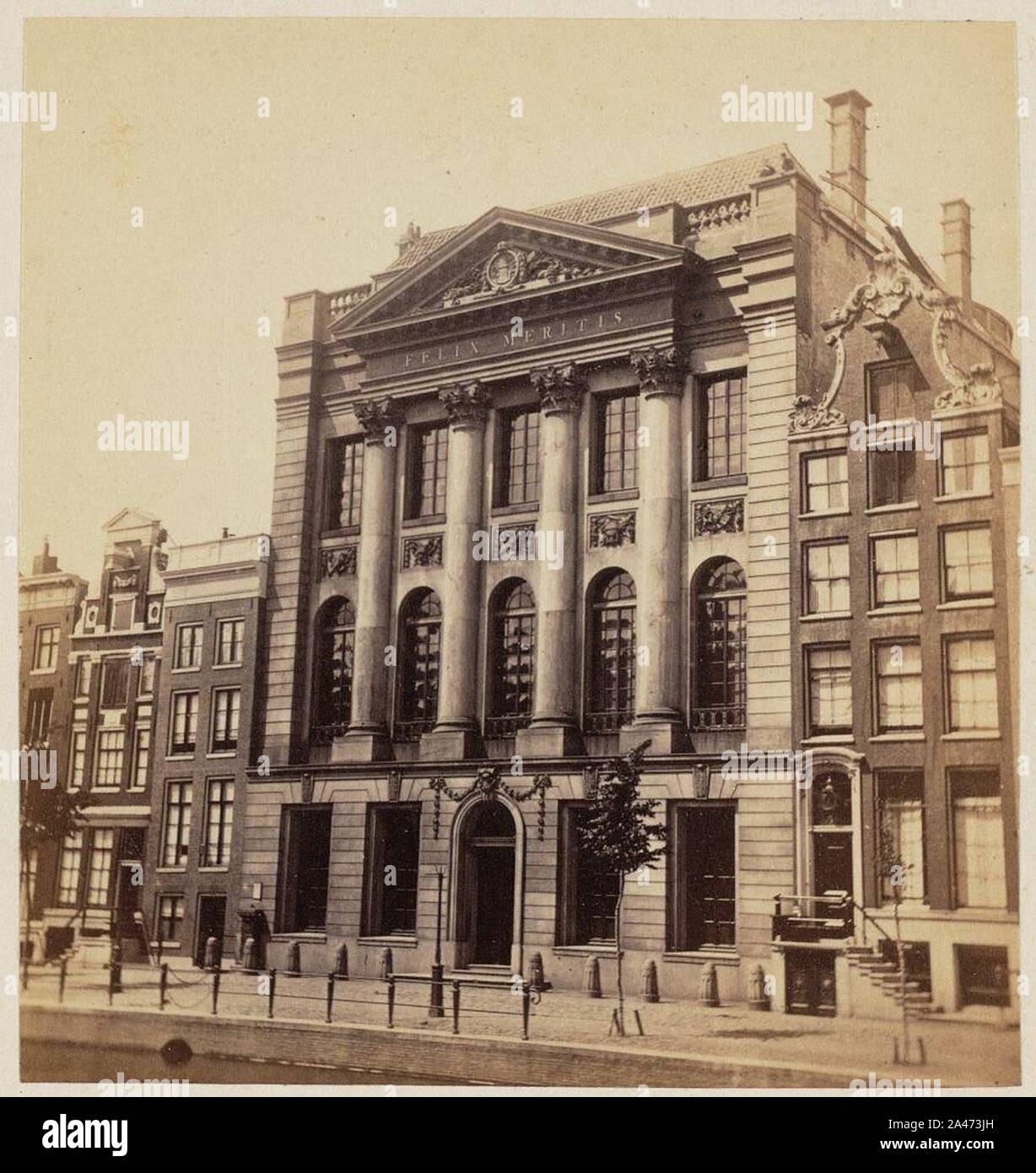 Felix meritis hi-res stock photography and images - Alamy