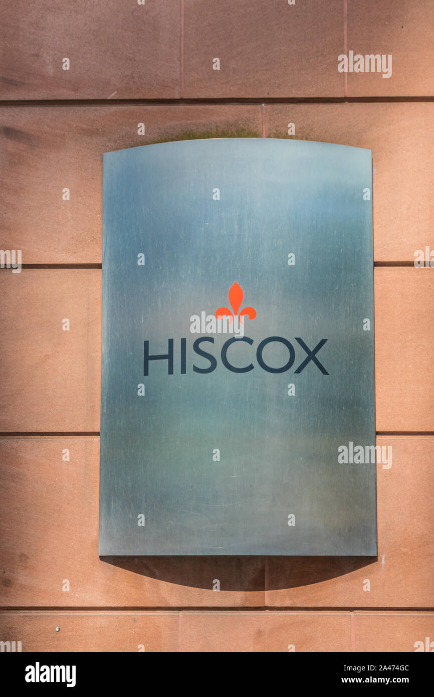 Hiscox logo hi-res stock photography and images - Alamy