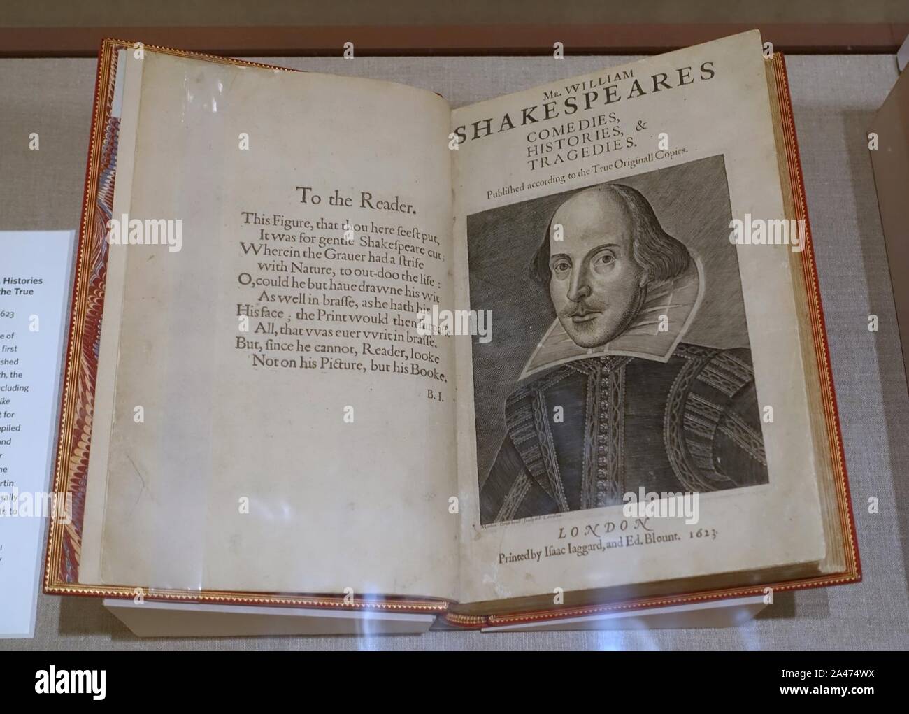 First Folio, Shakespeare Stock Photo - Alamy