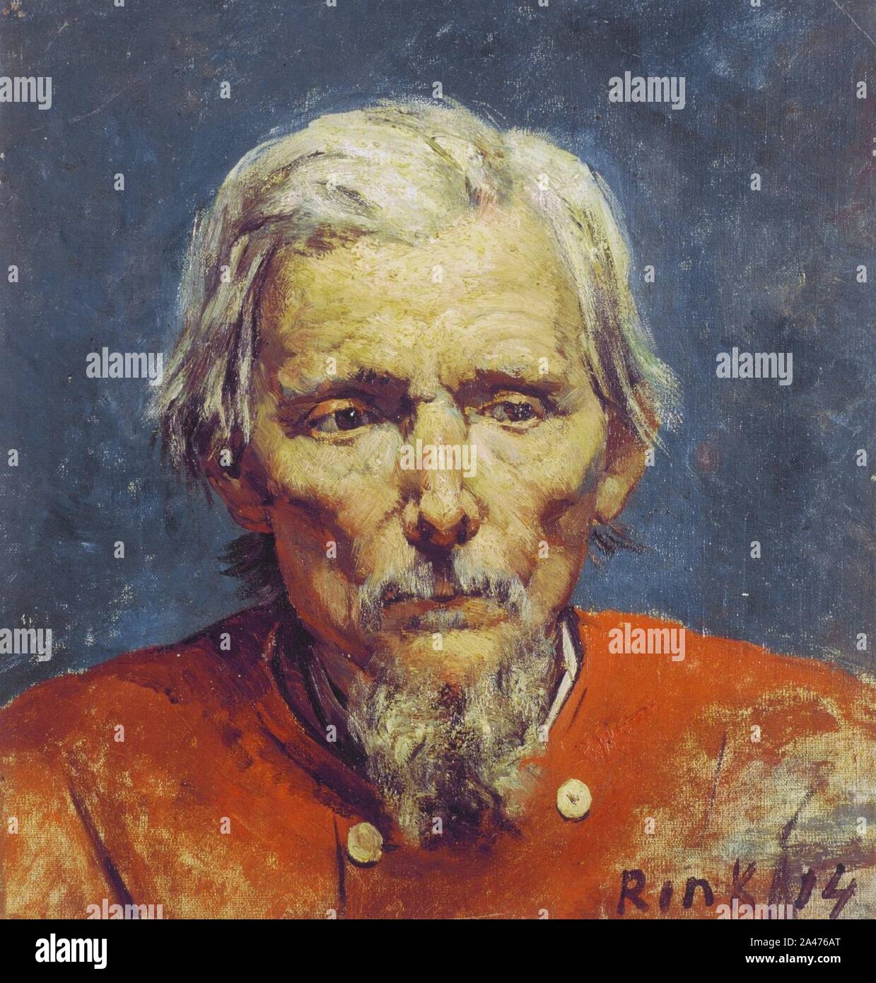 Fisherman of the Zuiderzee, by Paul Rink Stock Photo - Alamy