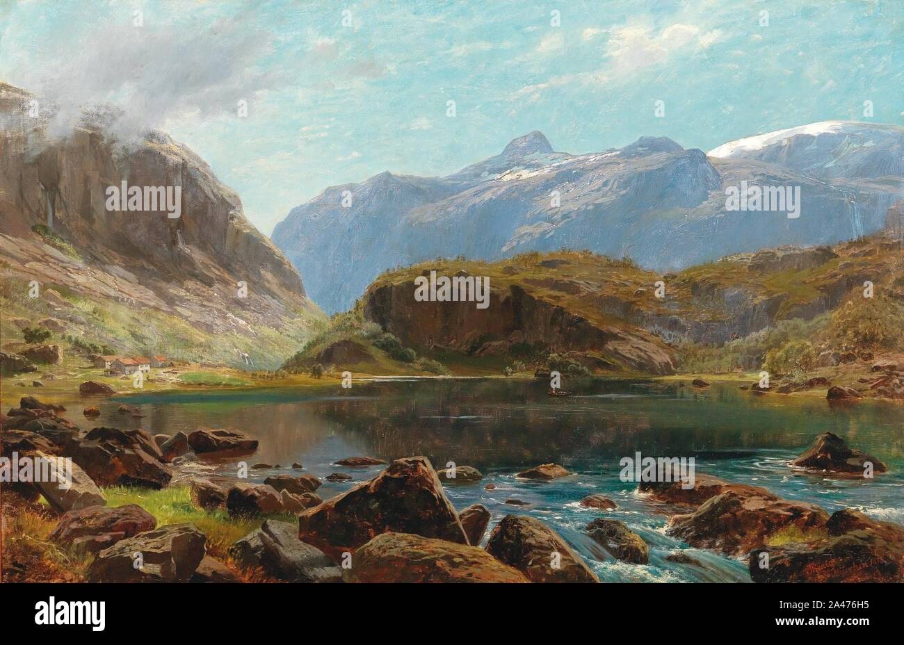 Ferdinand König - Hardanger Fjord Stock Photo - Alamy