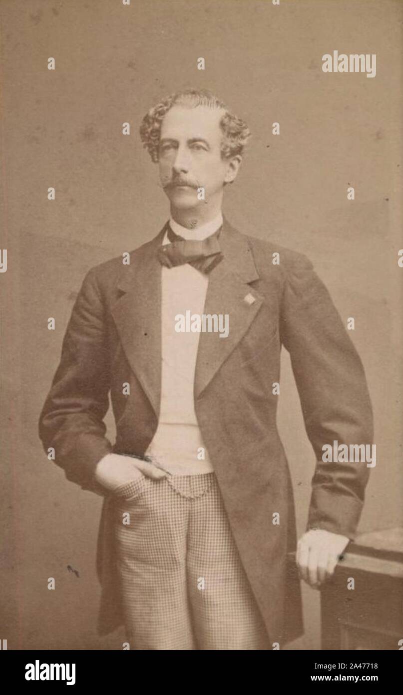 Ferdinand von Strantz, 1870 Stock Photo - Alamy