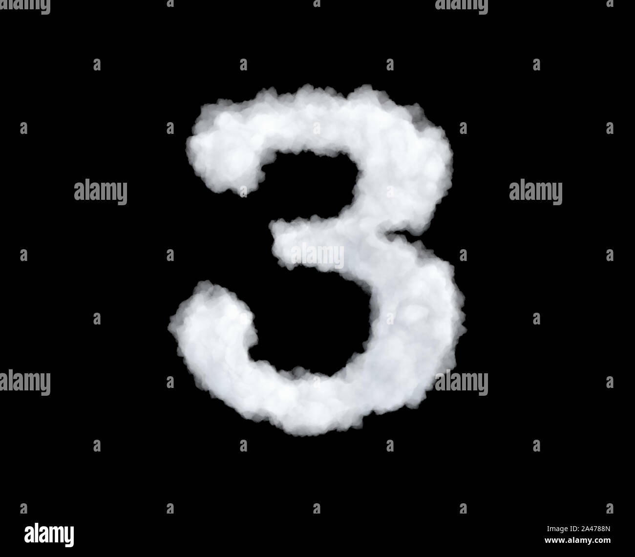 Number cloud font symbol white hi-res stock photography and images - Alamy