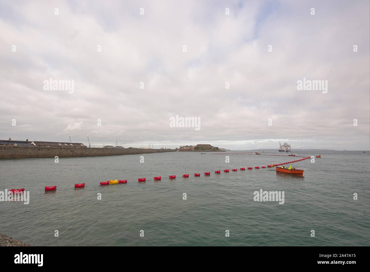 Undersea Electric Cable Preparatory Work Stock Photo - Alamy Undersea Electric Cable Preparatory Work Stock Photo - Alamy
