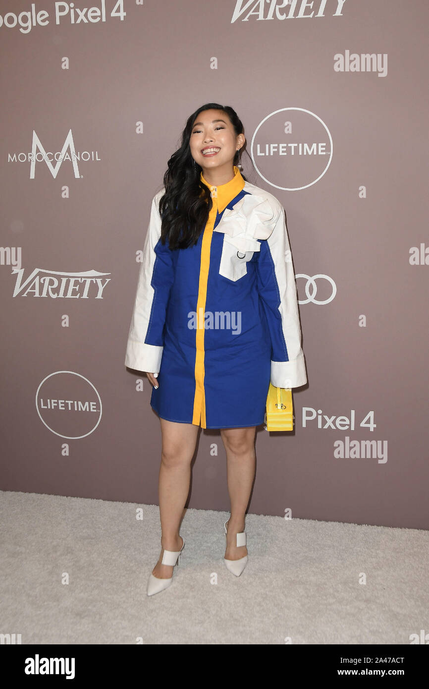 Awkwafina at the Variety's 2019 Power Of Women Los Angeles held at the ...