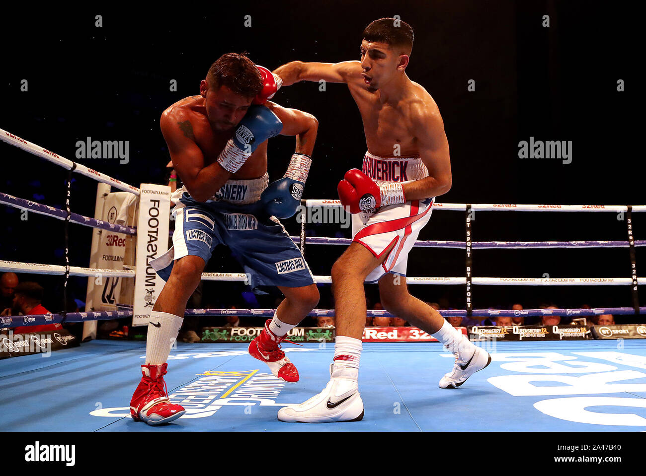 Shabazz Masoud (right) and Yesner Talavera in the International ...