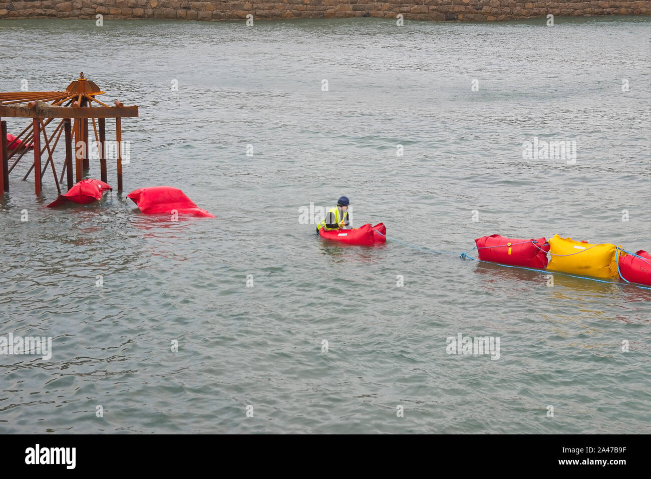 Undersea Electric Cable Preparatory Work Stock Photo - Alamy Undersea Electric Cable Preparatory Work Stock Photo - Alamy