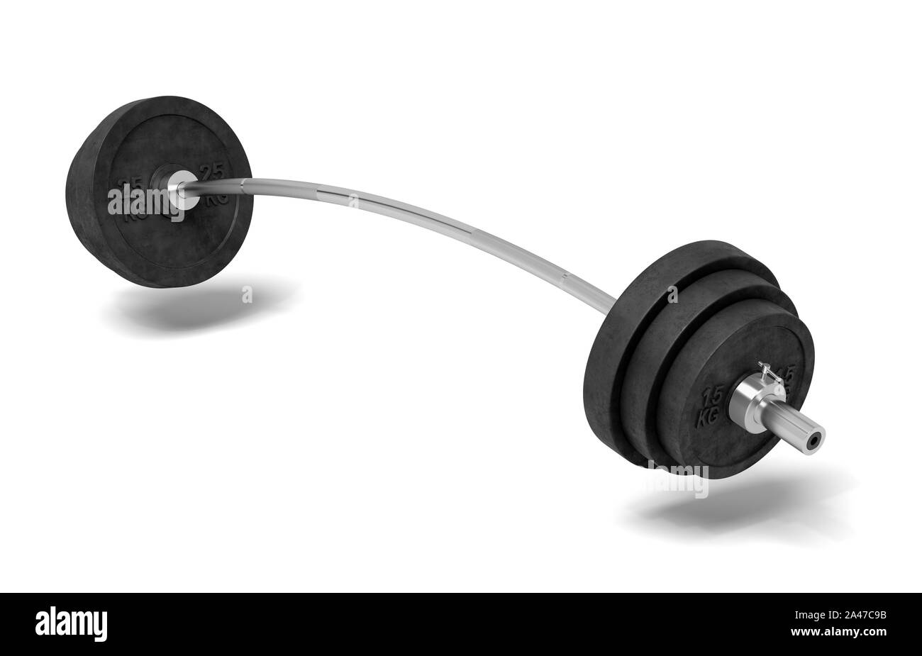 Barbell push press hi-res stock photography and images - Alamy