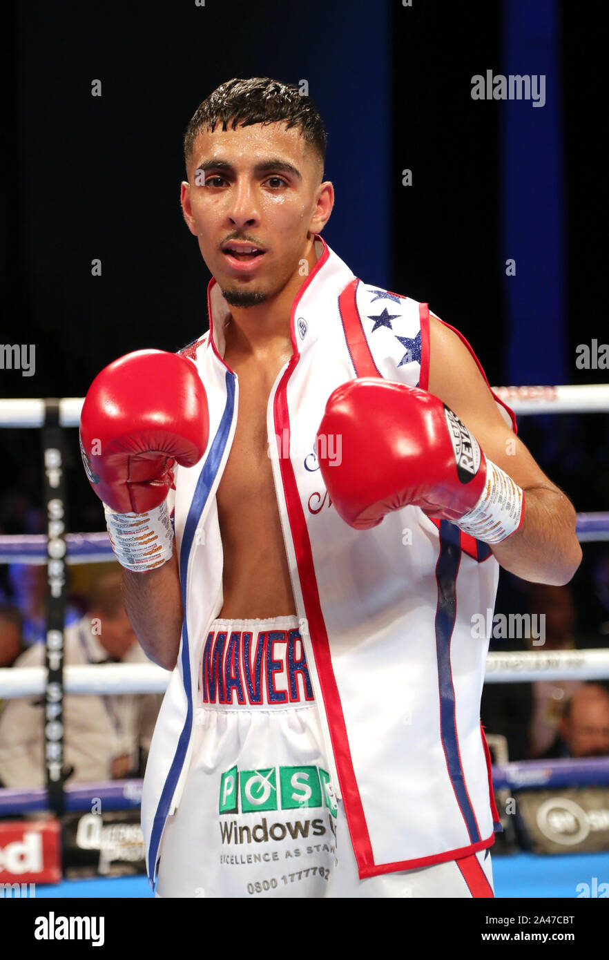 Shabazz Masoud wins the International Featherweight Contest at First ...