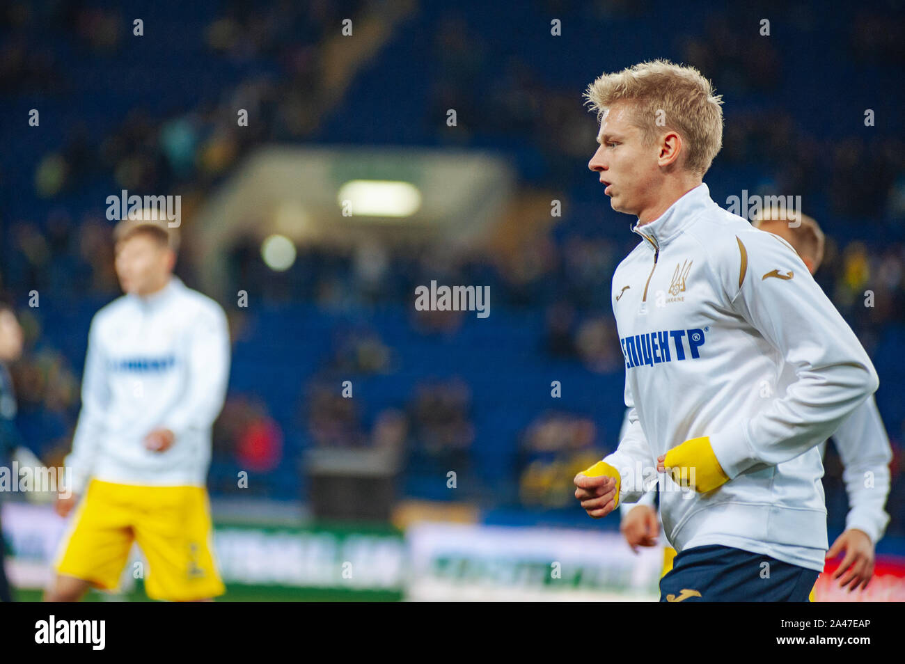 Kharkiv, Ukraine - October 11, 2019: Defender Alexander Zinchenko of ...