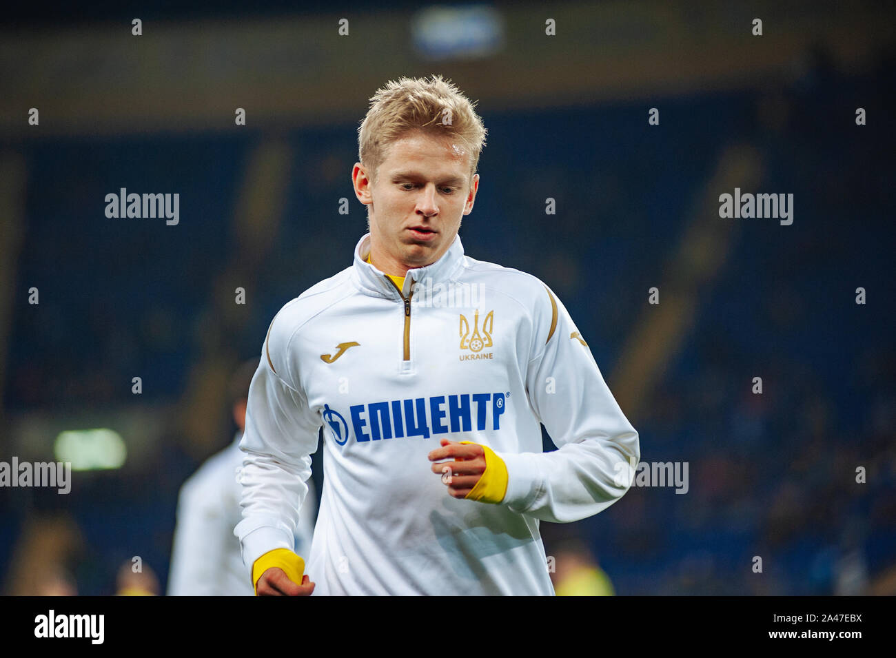 Kharkiv, Ukraine - October 11, 2019: Defender Alexander Zinchenko of ...