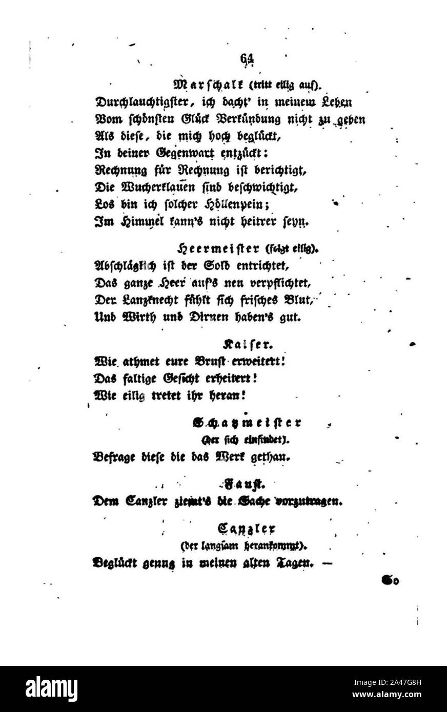 Faust II (Goethe) 064 Stock Photo - Alamy