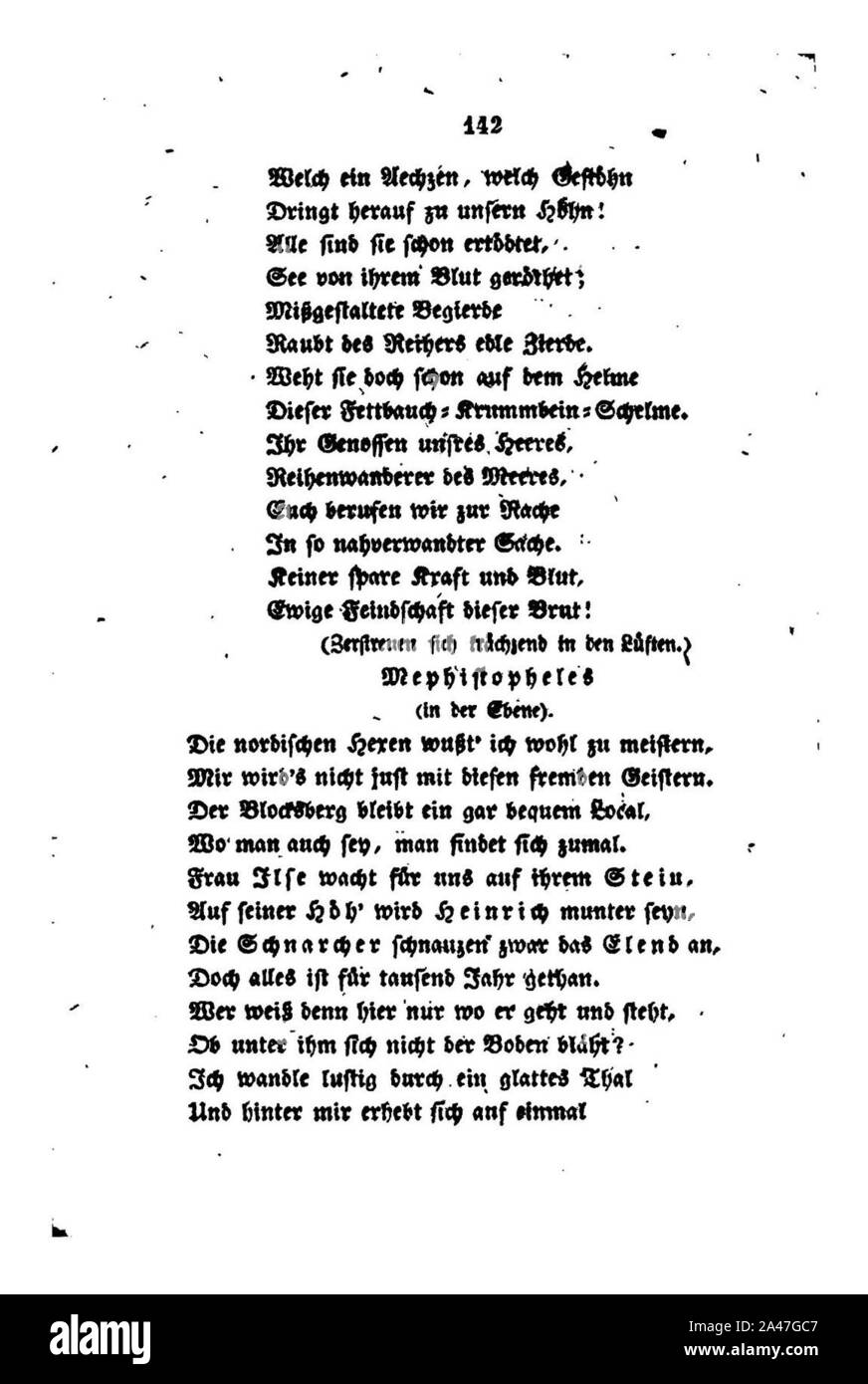 Faust II (Goethe) 142 Stock Photo - Alamy