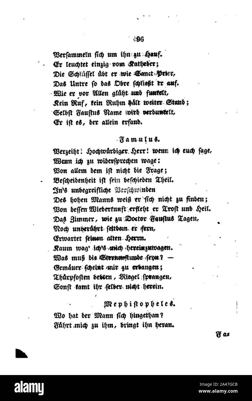 Faust II (Goethe) 096 Stock Photo - Alamy