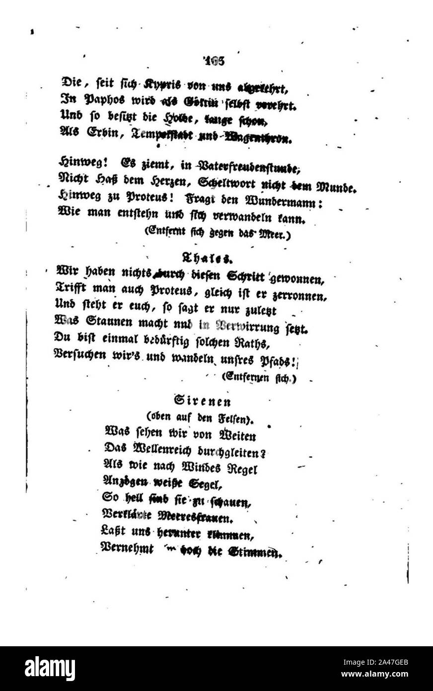 Faust II (Goethe) 163 Stock Photo - Alamy