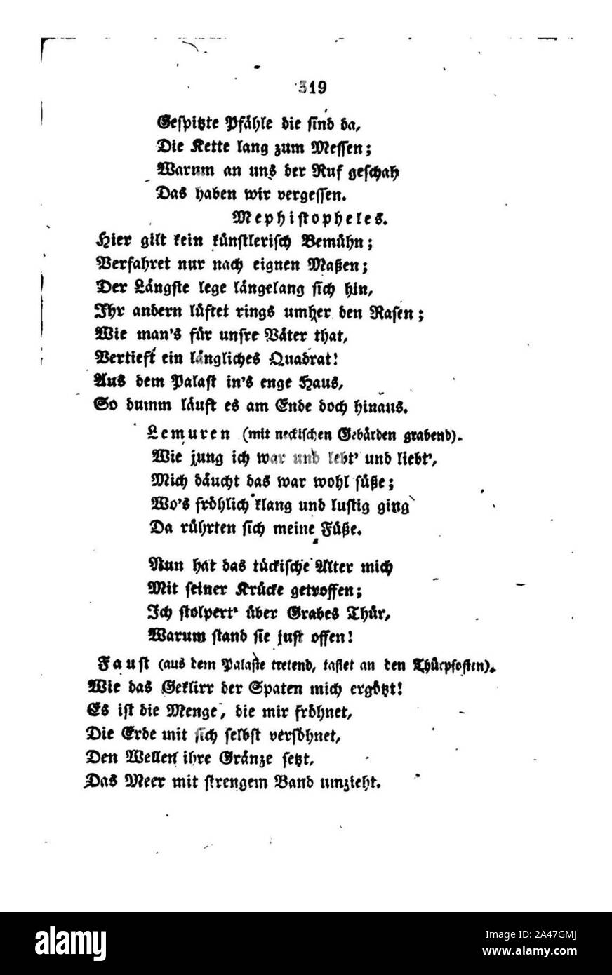 Faust II (Goethe) 319 Stock Photo - Alamy