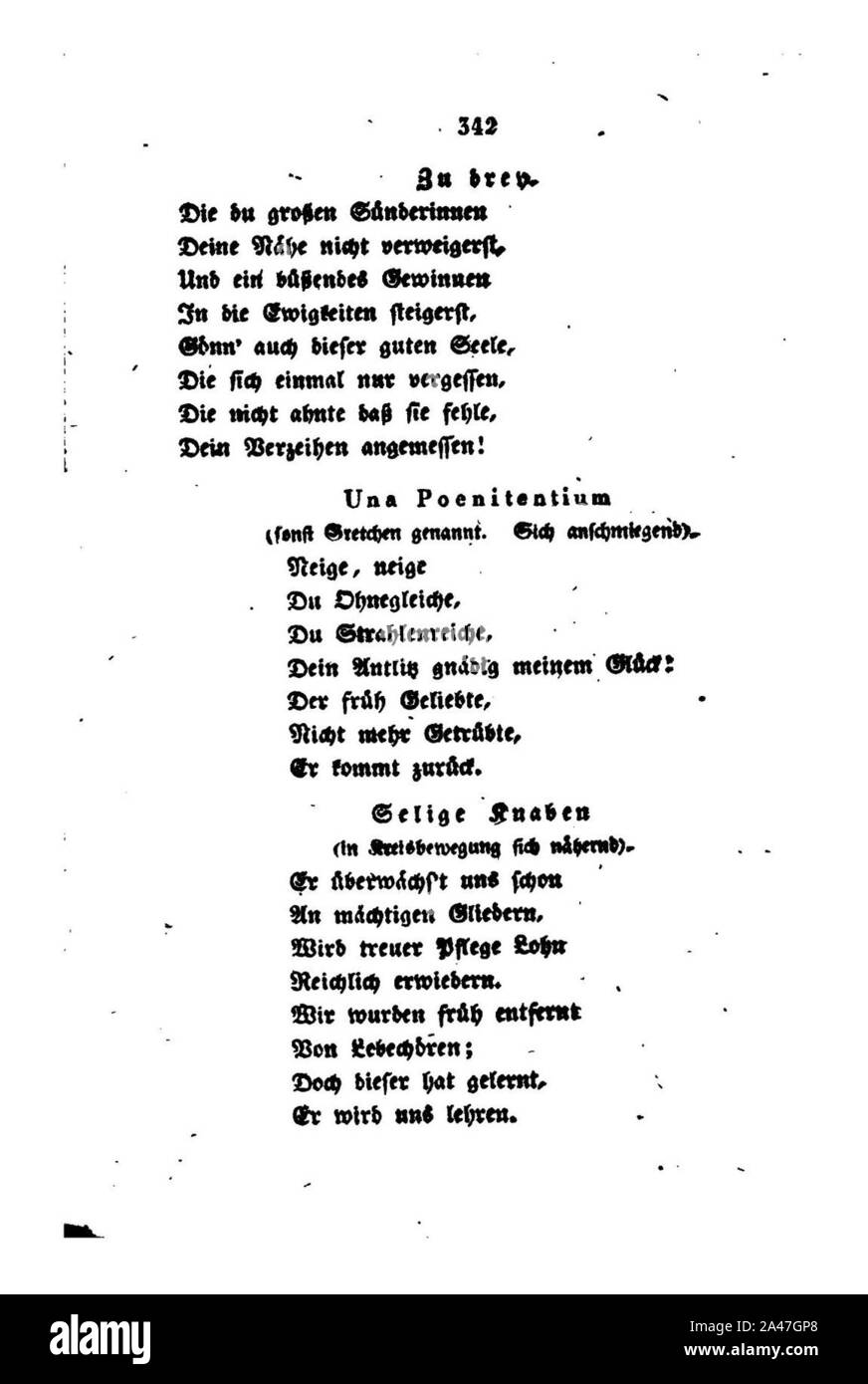 Faust II (Goethe) 342 Stock Photo - Alamy