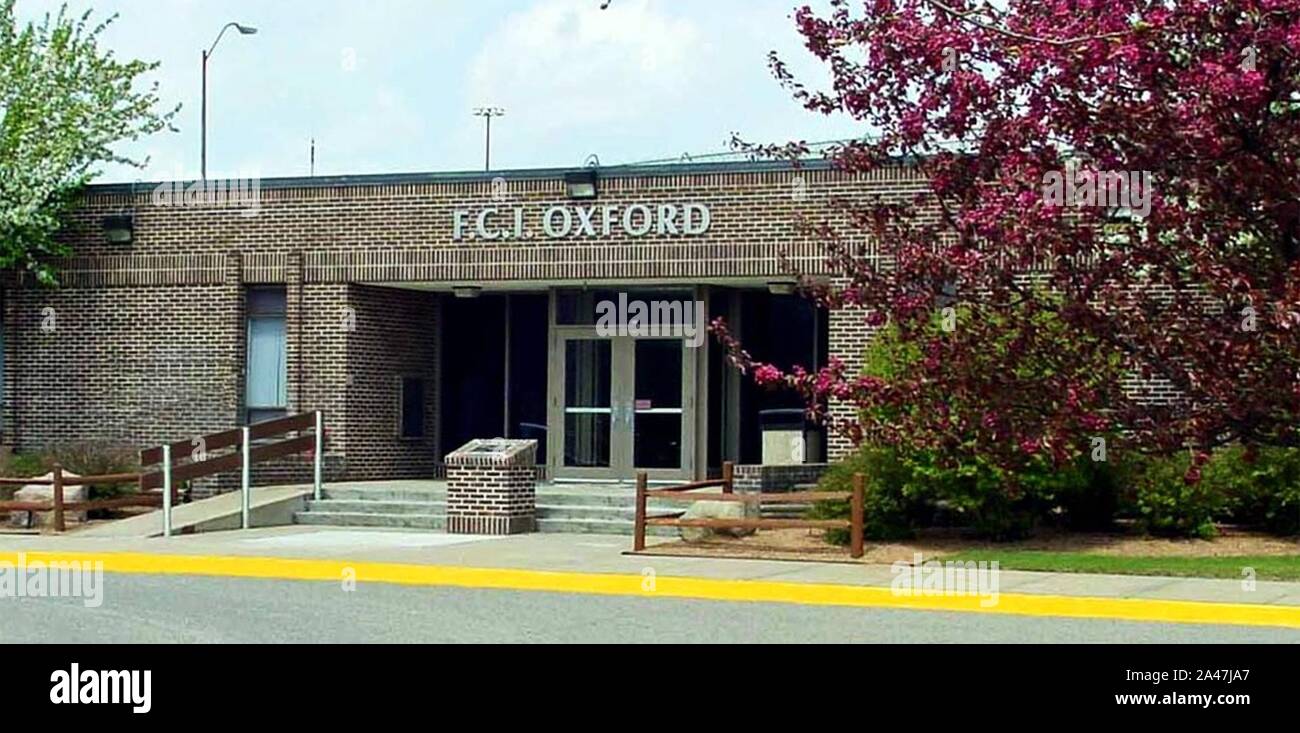 FCI Oxford main entrance Stock Photo - Alamy
