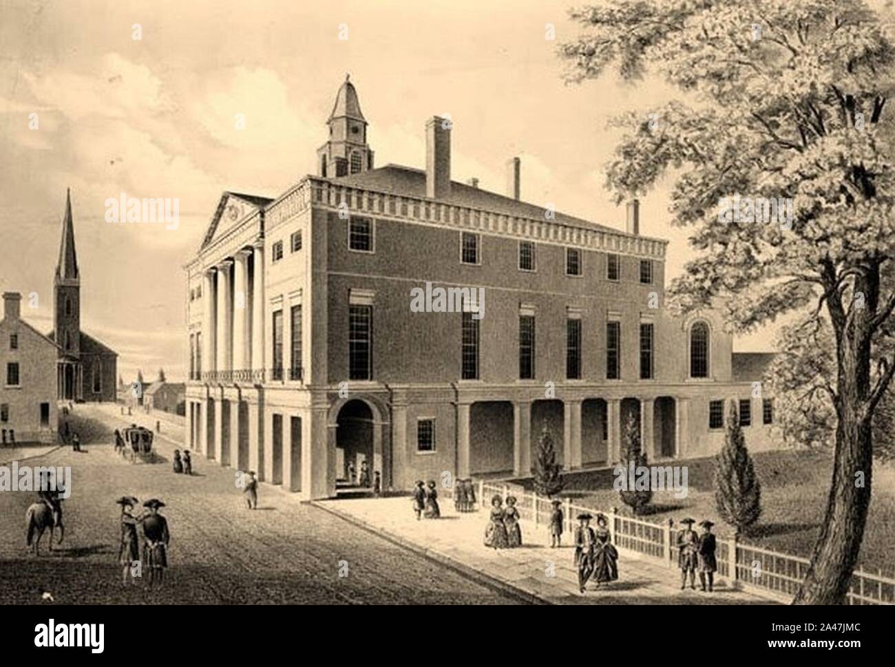 Trinity hall new york hi-res stock photography and images - Alamy