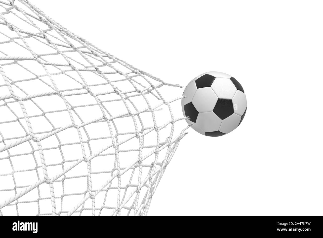 Torn soccer net hi-res stock photography and images - Alamy