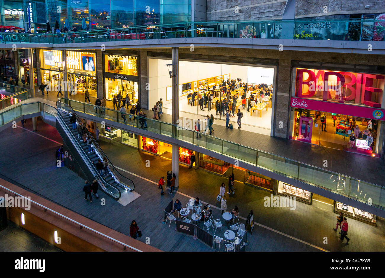 Liverpool ONE shopping mall Stock Photo - Alamy