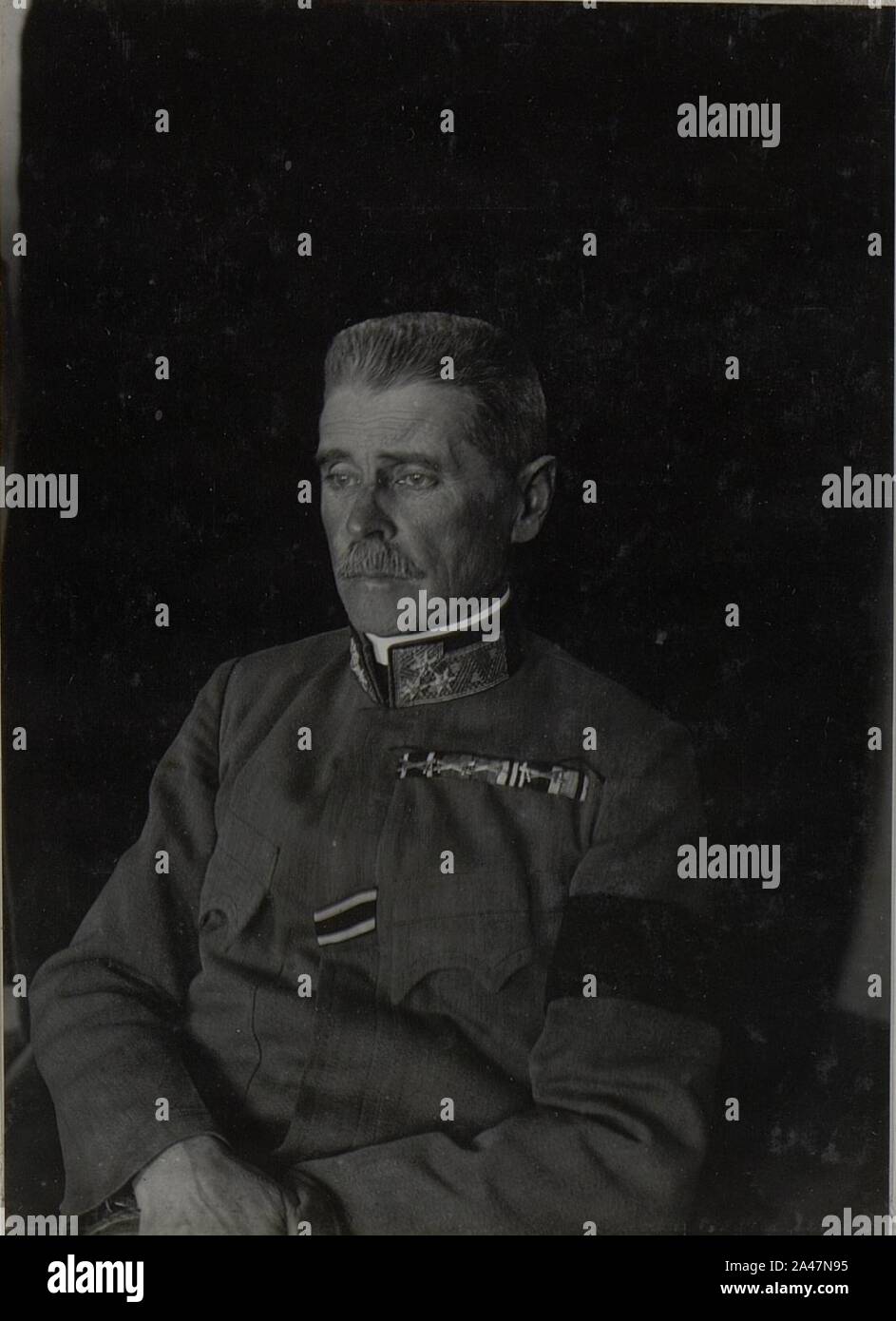 Feldzeugmeister v.Benigni in Bereck, Mai 1917 Stock Photo - Alamy