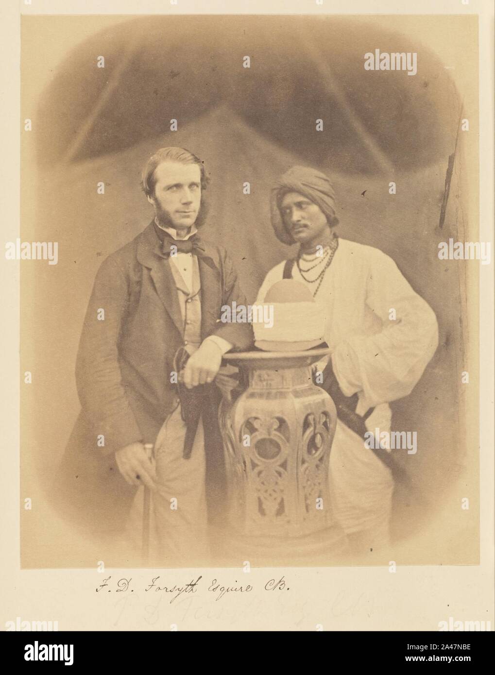 Felice Beato (British, born Italy - (F.D. Forsyth, Esquire, C.B., and ...