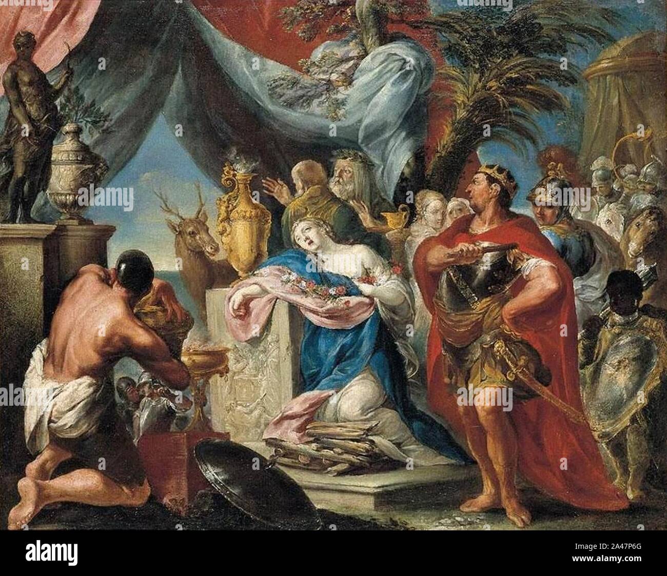 Sacrifice of iphigenia hi-res stock photography and images - Alamy