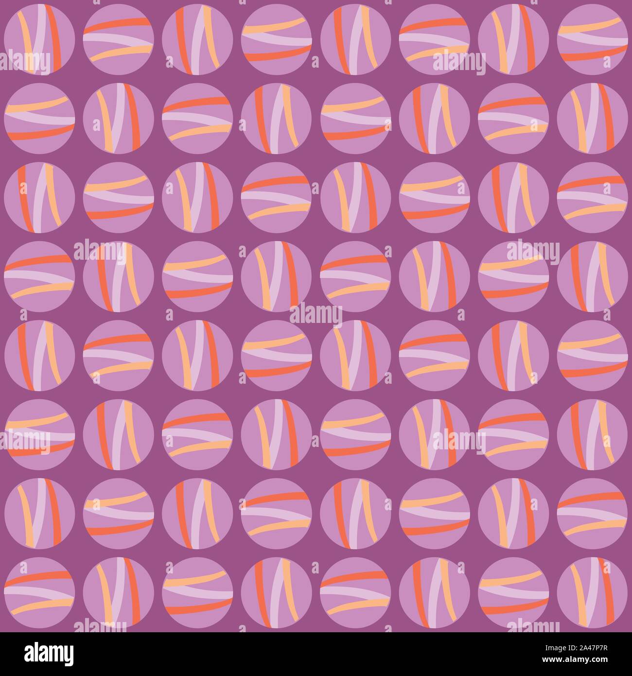 Abstract hand-drawn repeating shapes. Vector seamless pattern design ...