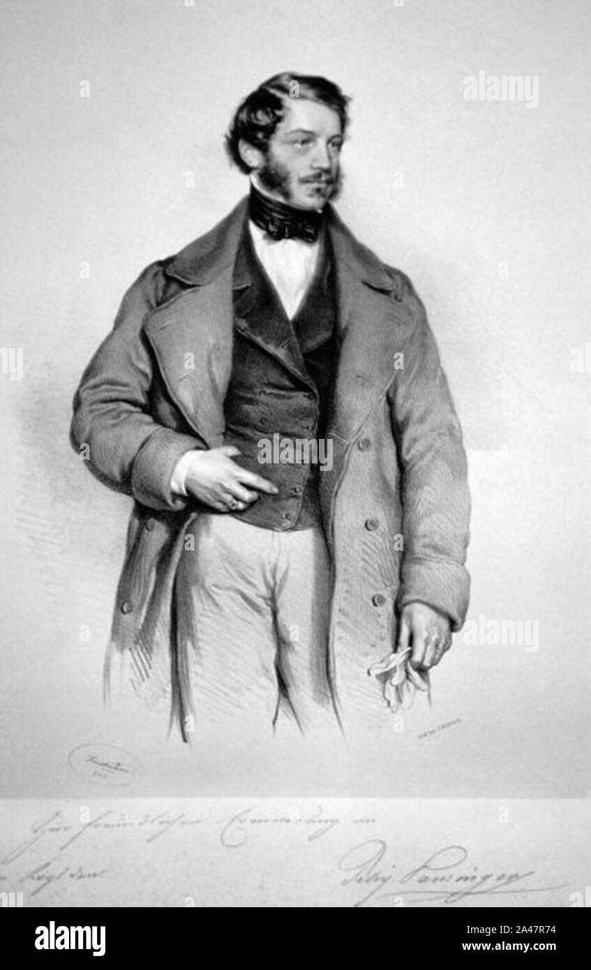 Felix Pausinger Litho Stock Photo - Alamy