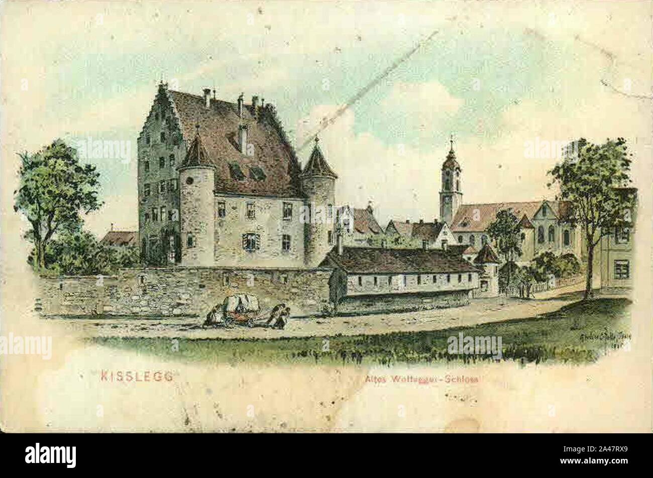 Felle Kisslegg Altes Schloss Stock Photo - Alamy