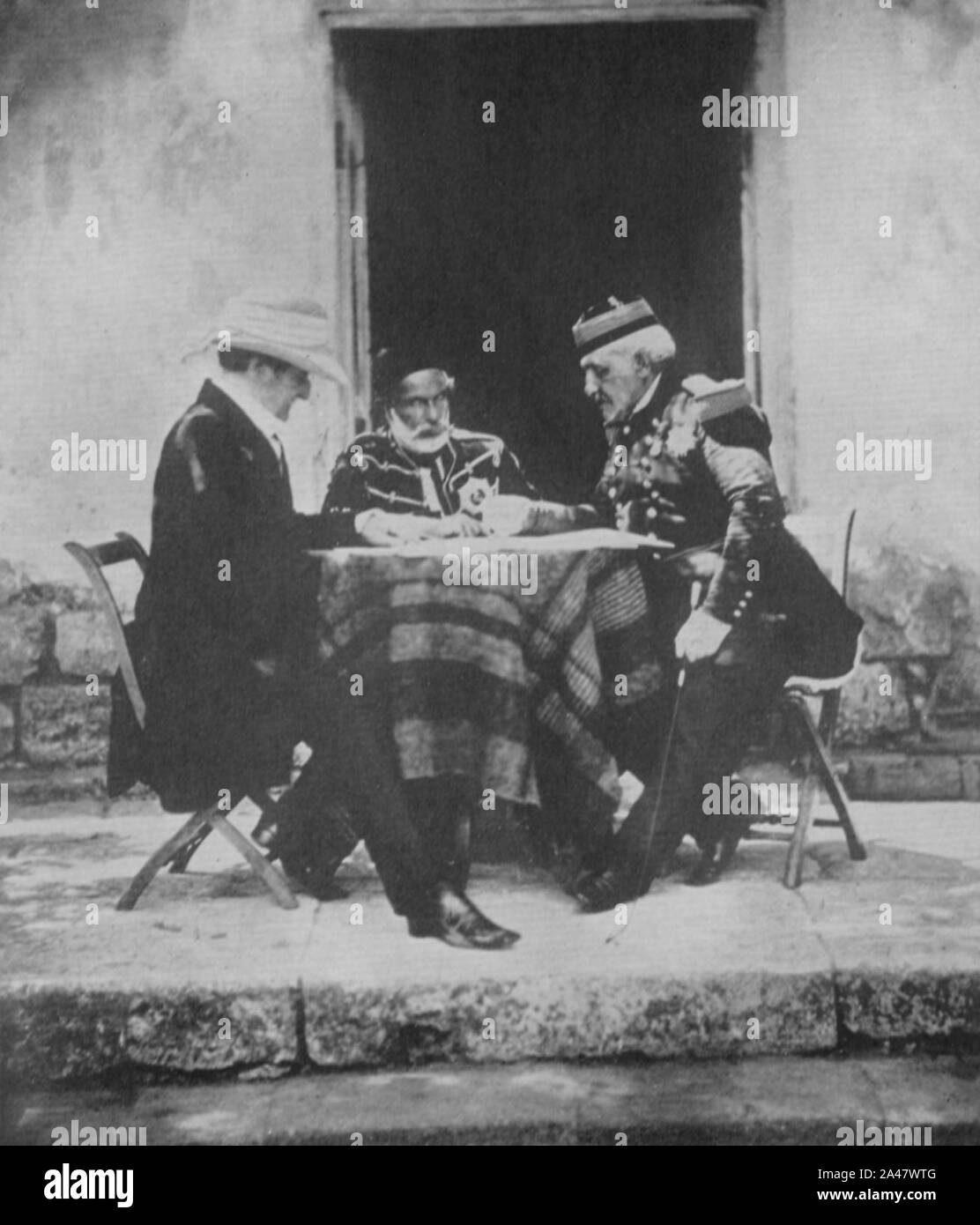 Fenton, Roger - Der Kriegsrat - Lord Raglan, Omar Pasha, Marschal ...